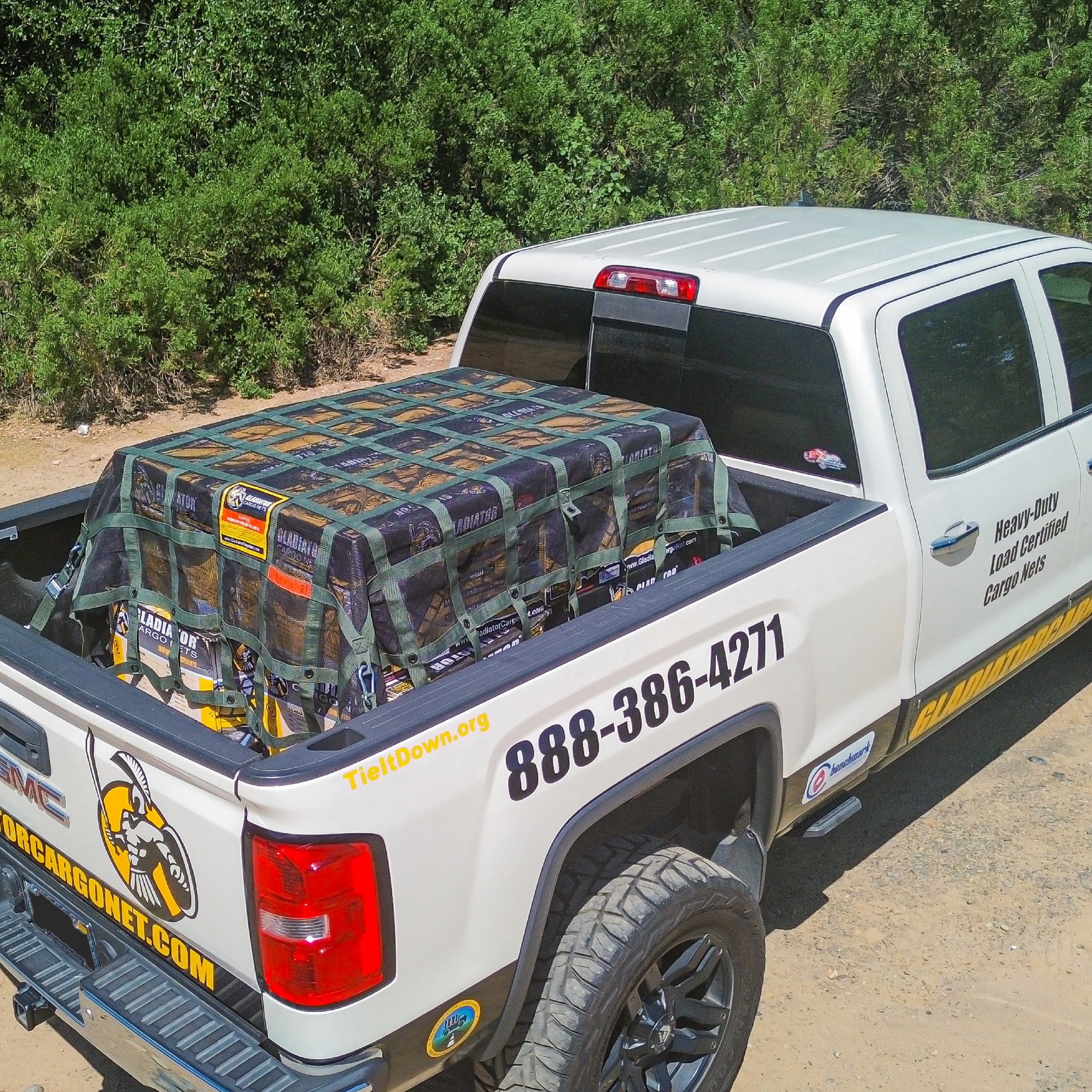 Gladiator Cargo Net | Heavy Duty Truck Cargo Net | Custom Cargo Nets ...