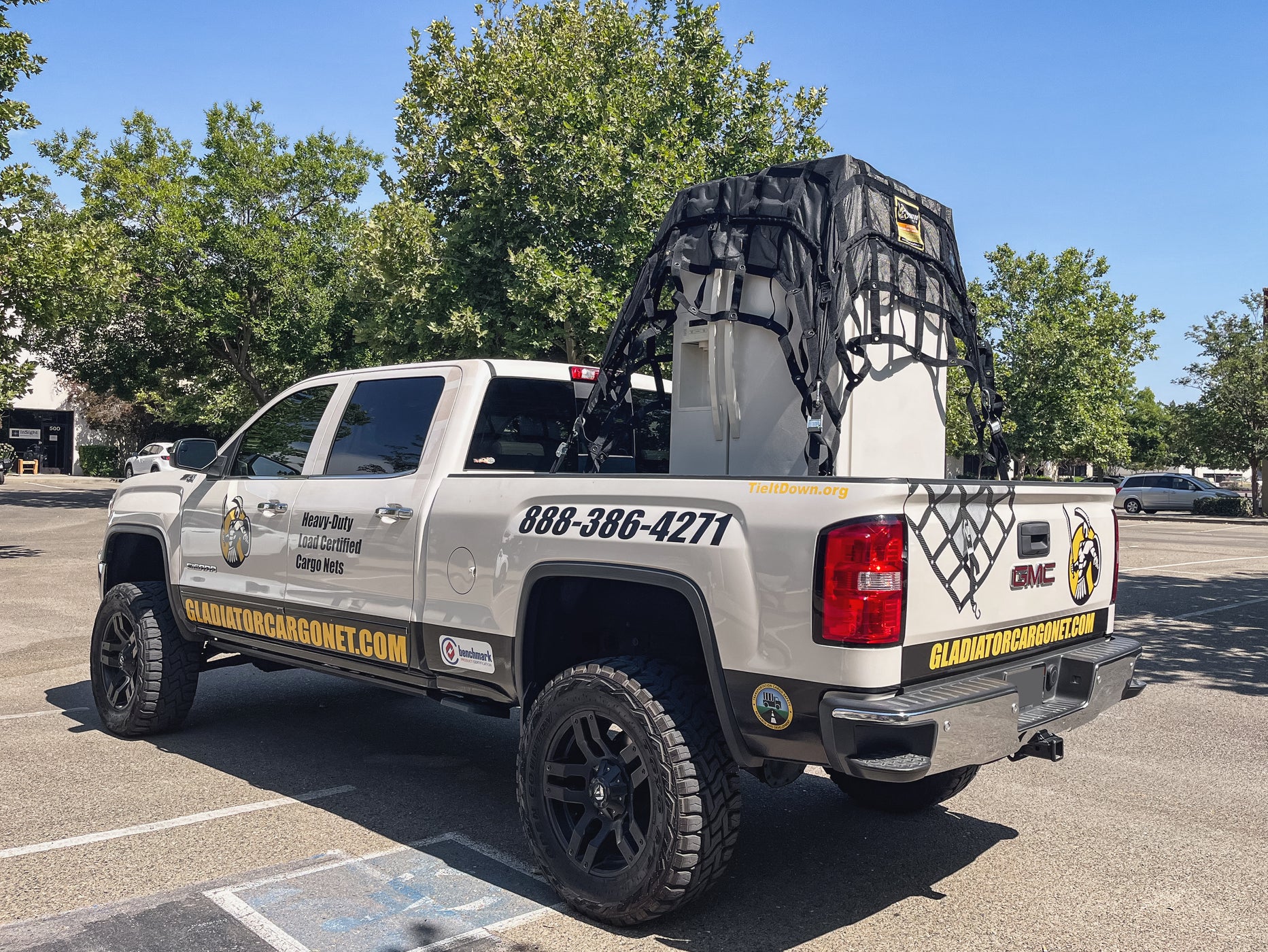 Gladiator Cargo Net — Gladiator Cargo Nets | Heavy Duty Truck Cargo Net