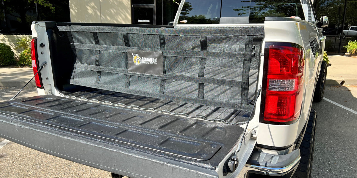 Gladiator Tailgate Net — Gladiator Cargo Nets | Heavy Duty Truck Cargo Net
