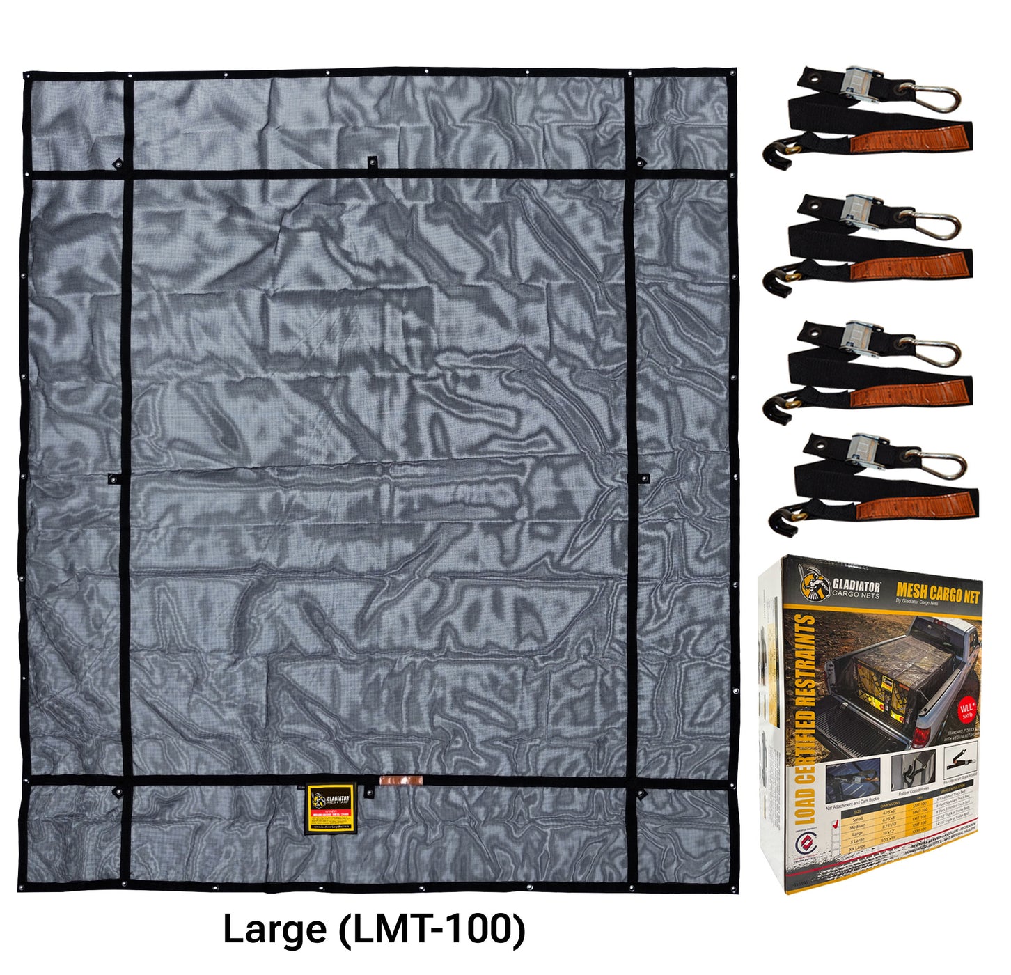 Rip-proof Mesh Tarp — Gladiator Cargo Nets | Heavy Duty Truck Cargo Net