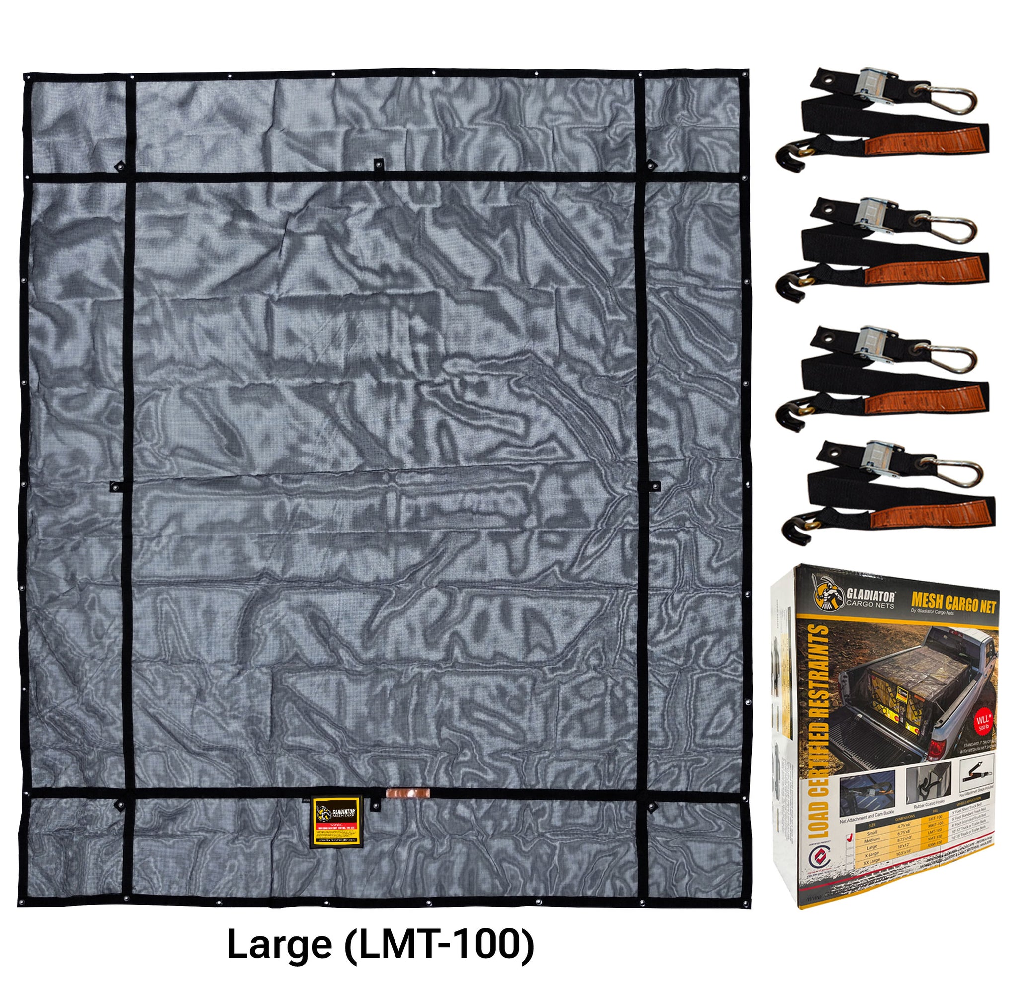Rip-proof Mesh Tarp — Gladiator Cargo Nets | Heavy Duty Truck Cargo Net