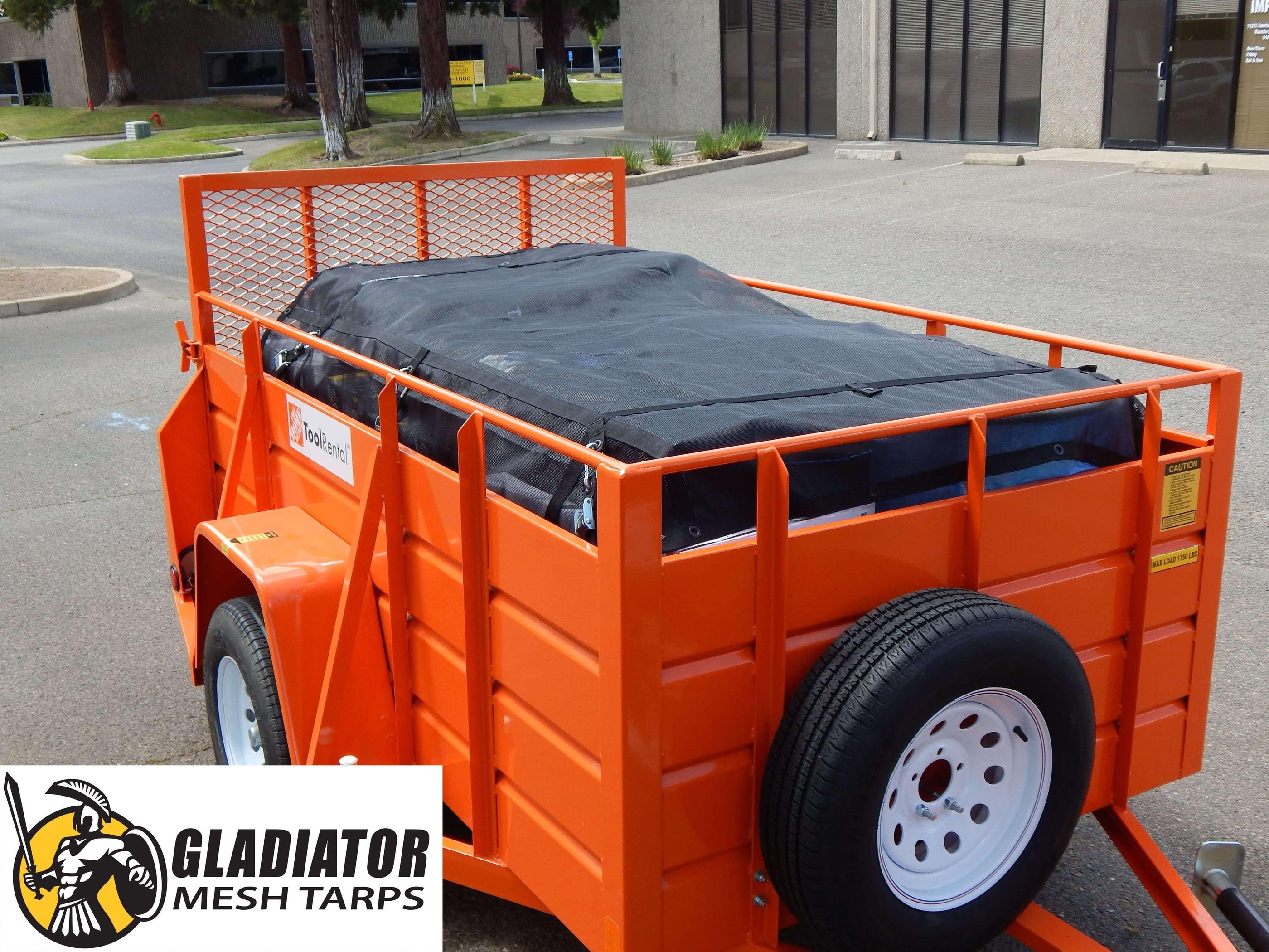 Rip-proof Mesh Tarp — Gladiator Cargo Nets | Heavy Duty Truck Cargo Net