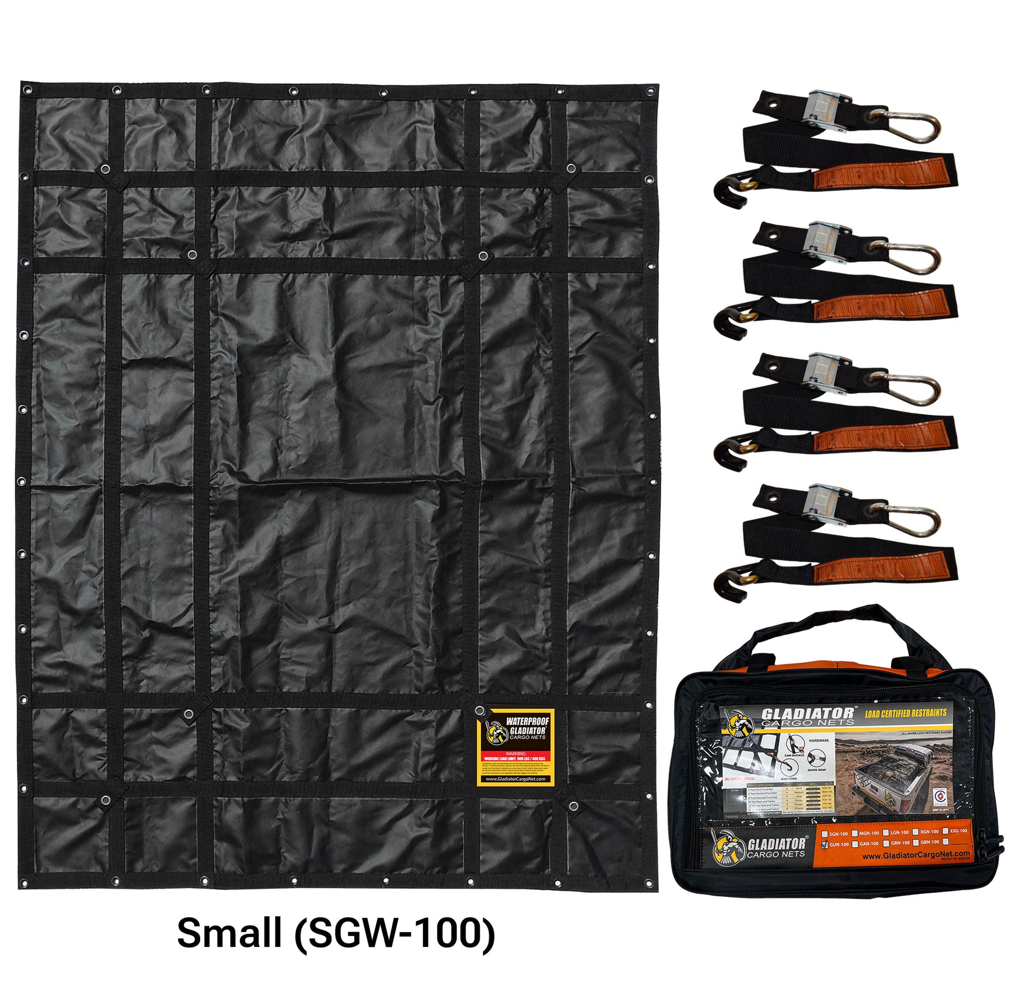 Waterproof Cargo Net — Gladiator Cargo Nets | Heavy Duty Truck Cargo Net