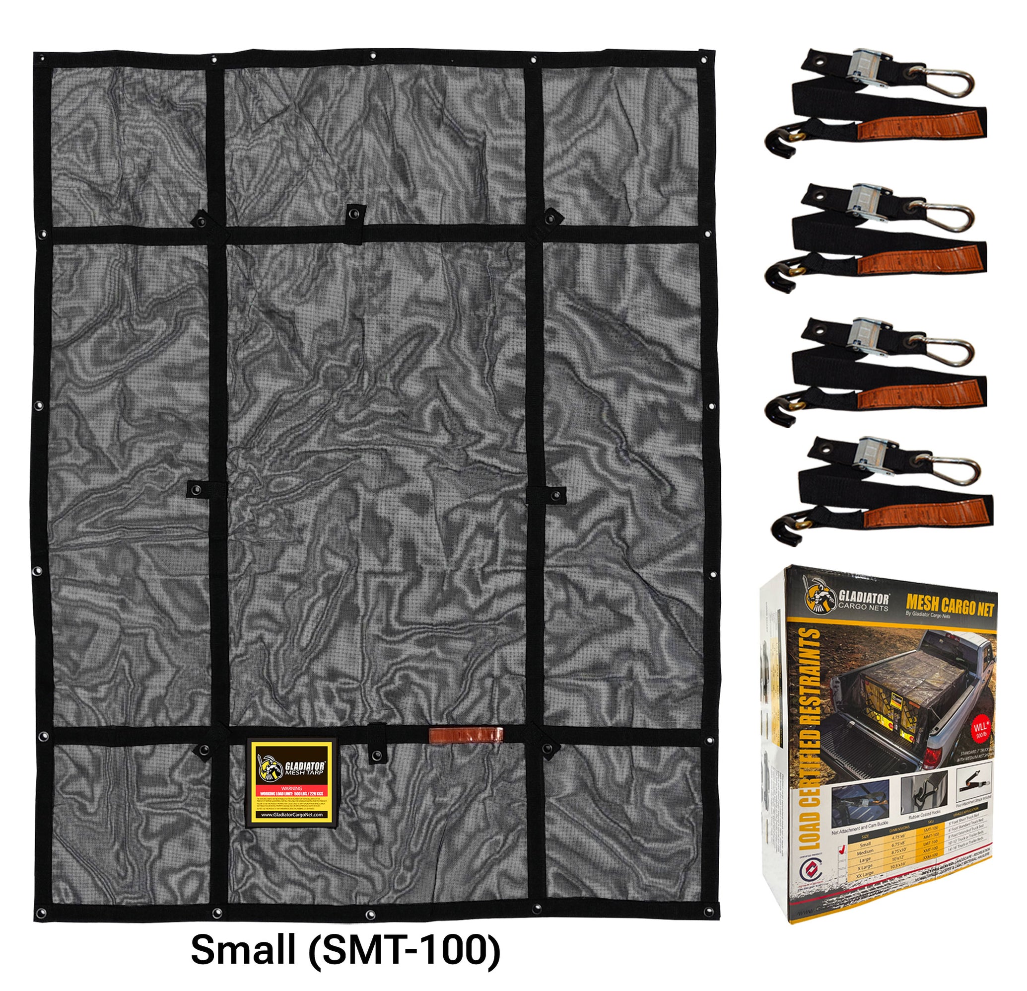 Rip-proof Mesh Tarp — Gladiator Cargo Nets | Heavy Duty Truck Cargo Net
