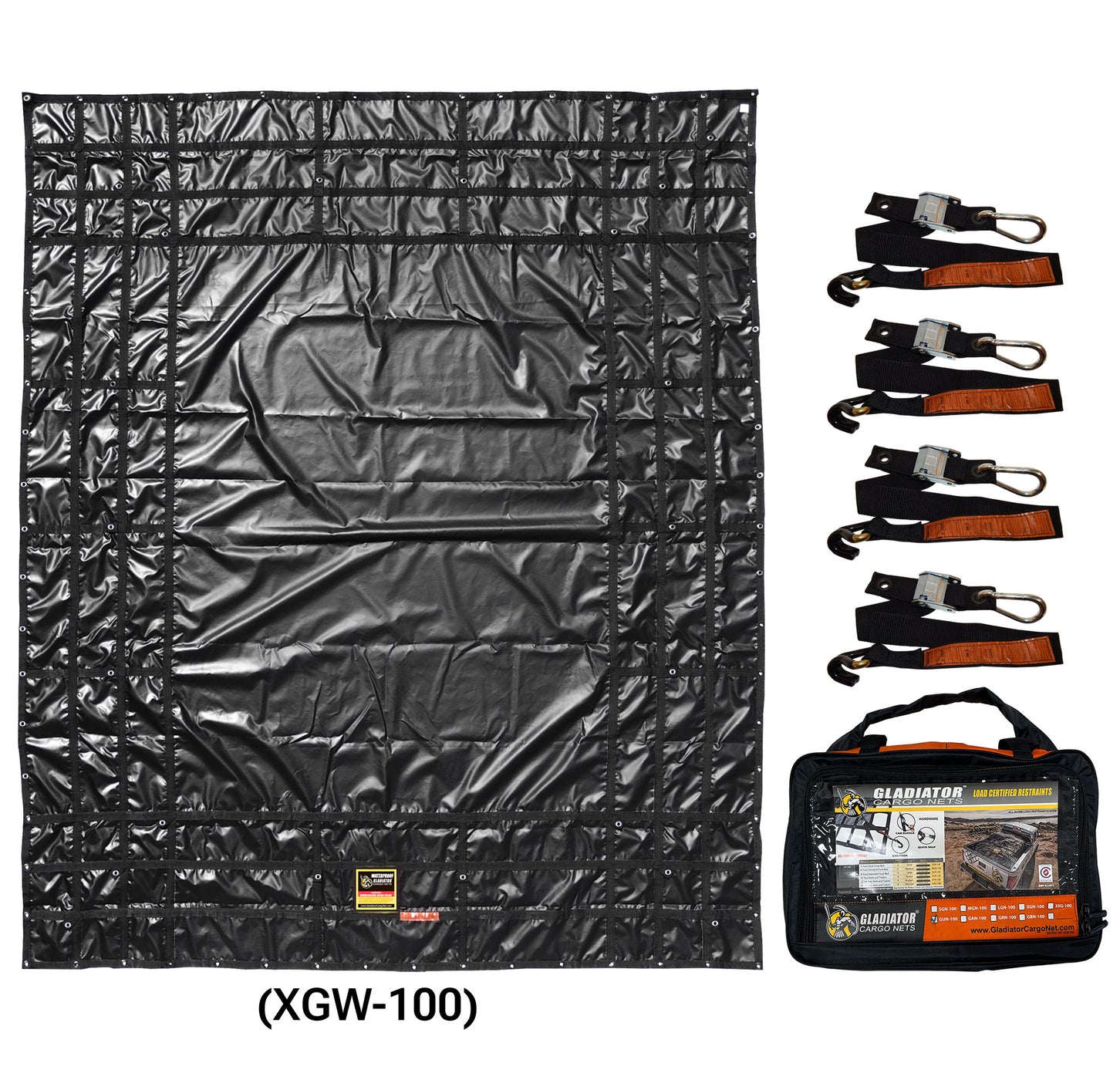 Waterproof Cargo Net — Gladiator Cargo Nets | Heavy Duty Truck Cargo Net