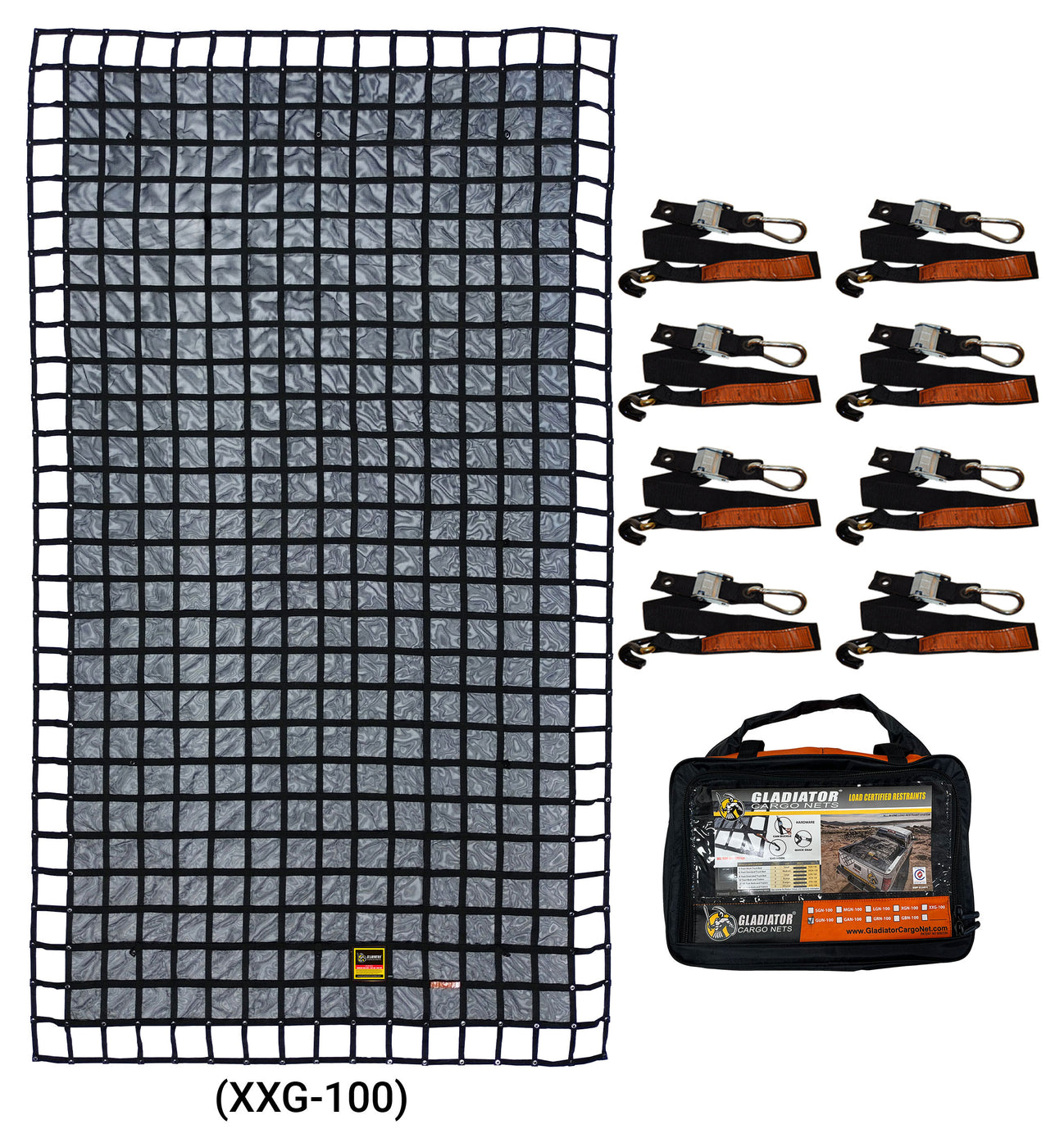 Gladiator Cargo Net — Gladiator Cargo Nets | Heavy Duty Truck Cargo Net